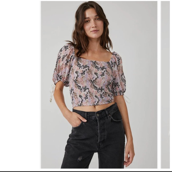Free People | Tops | Nwt Free People Back On Top Crop Top | Poshmark
